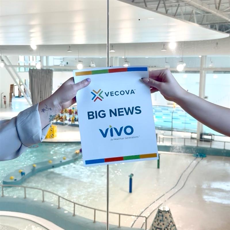 Vecova + Vivo: Warm Water Programming Continues at New Pool